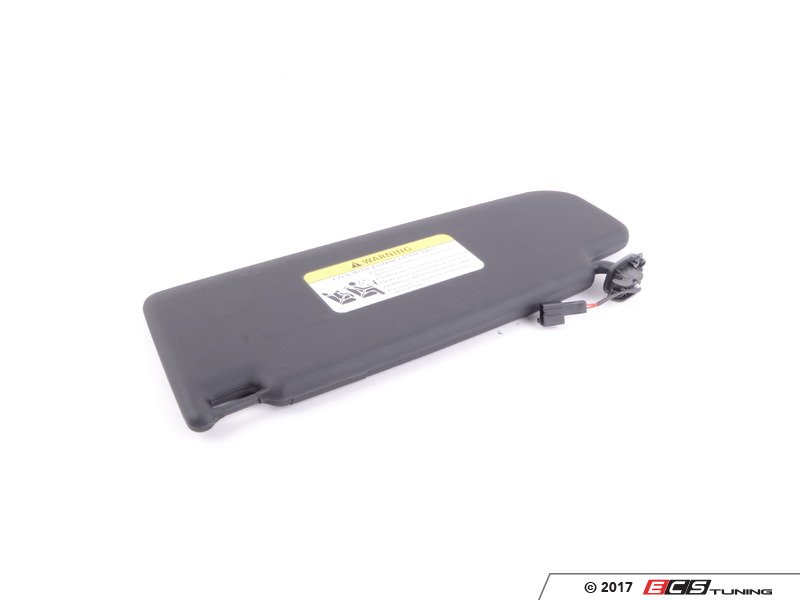 Genuine Volkswagen Audi - 5C6857552A3H8 - Passenger sun visor - Black ...