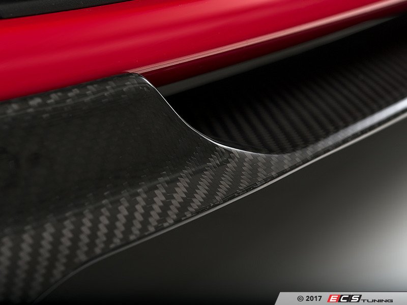 ECS - 024105ecs01KT - ECS Tuning MK7 GTI Carbon Fiber Front Lip Spoiler