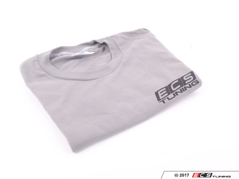 ECS - 6060354 - Gray ECS Short Sleeve T-Shirt - XL