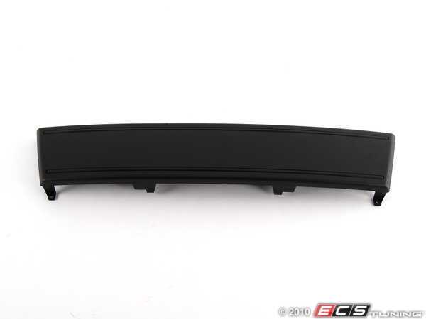 Genuine Volkswagen Audi - 8K0807287A3FZ - Front Plate Filler - Black ...