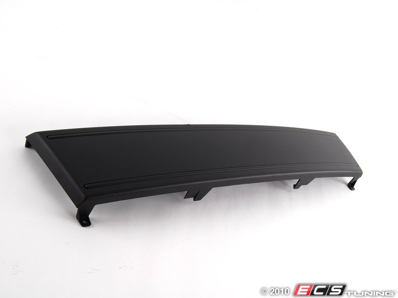 Genuine Volkswagen Audi - 8K0807287A3FZ - Front Plate Filler - Black ...