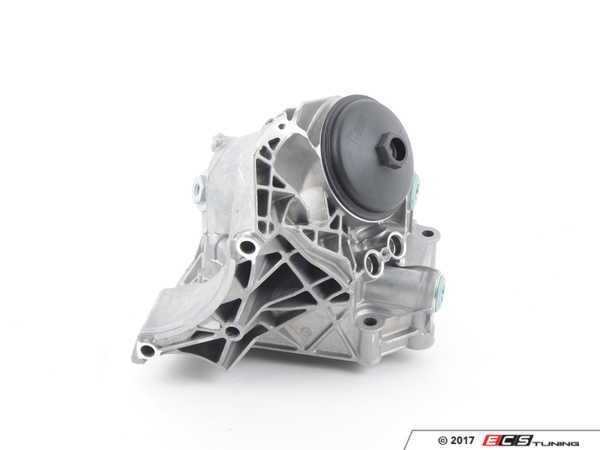 Genuine Volkswagen Audi - 077115401AC - Oil Filter Flange with Cooler ...