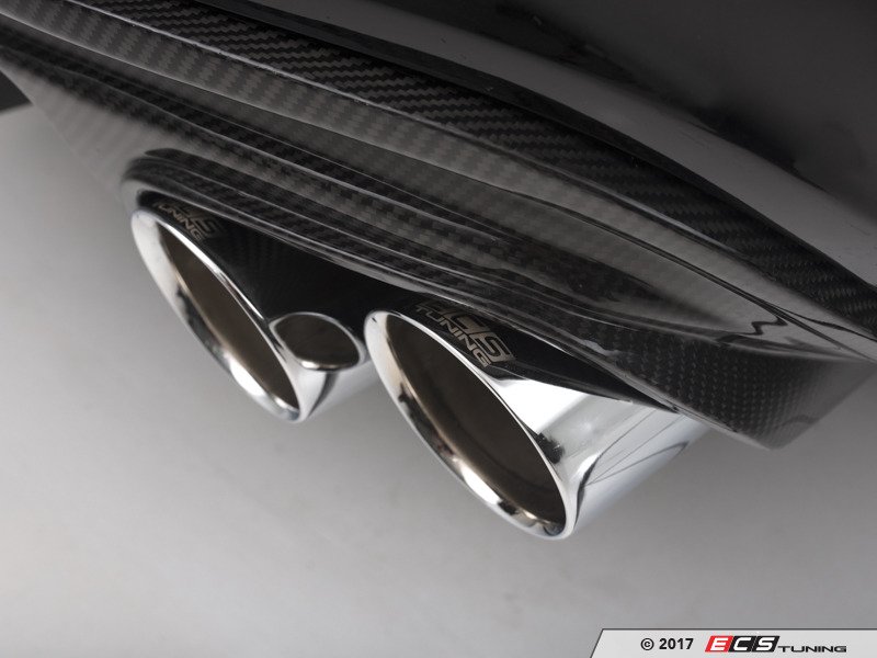 ECS - 021532ECS01A - Carbon Fiber Rear Diffuser - Audi B8 A4/S4 Pre ...