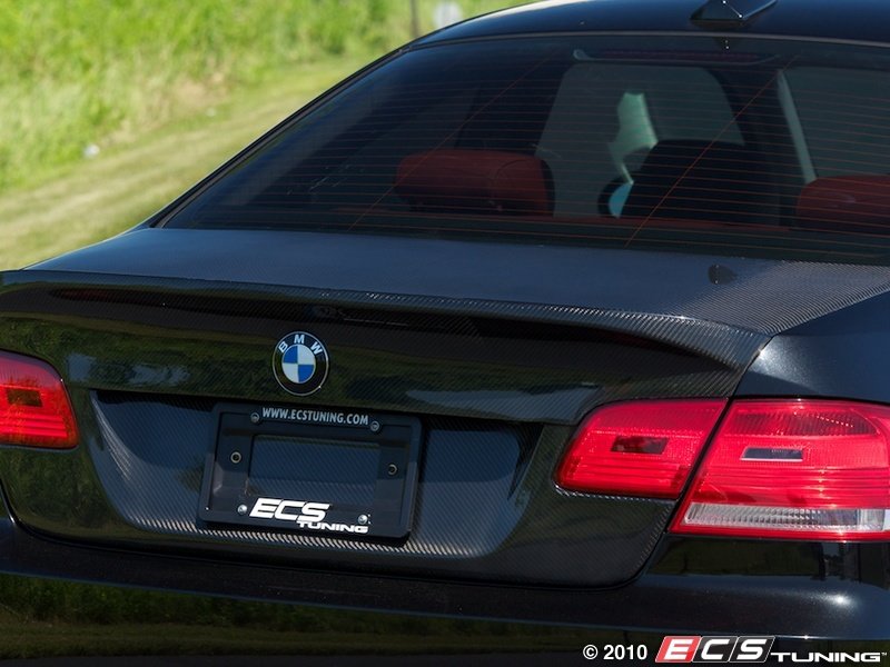 ECS - CSLE92TRKKT - CSL Style Carbon Fiber Trunk Lid - E92 Coupe