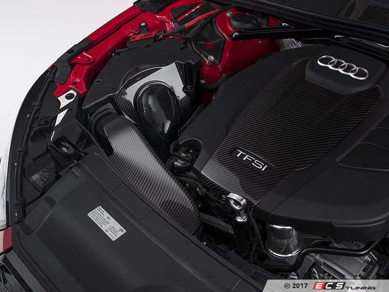 ECS - 024640ECS01 - B9 A4/S4 Carbon Fiber Intake Box Overlay