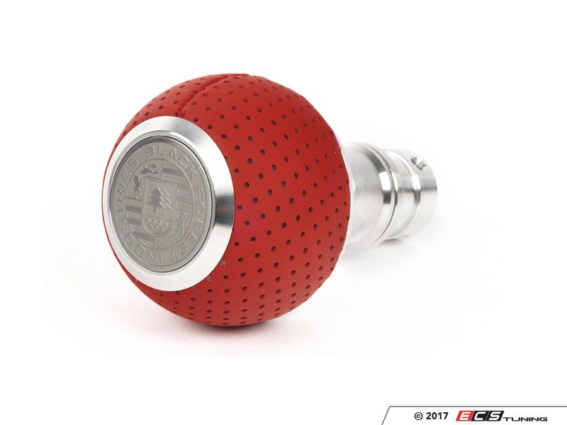 Black Forest Industries - GS2DGRC - BFI Heavy Weight Shift Knob - Rosso Centaurus Leather