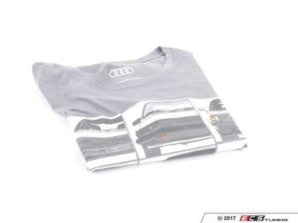 Genuine Volkswagen Audi - ACM3011GRYLG - Audi B Evolution T-Shirt ...