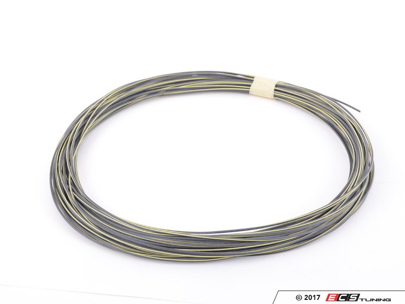 Genuine BMW - 61126908723 - CABLE BLACK-YELLOW (61-12-6-908-723)