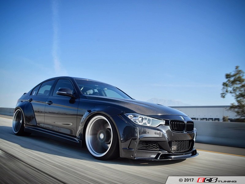 Clinched - BMW-F30wd - F30 Widebody Kit - Without Ducktail