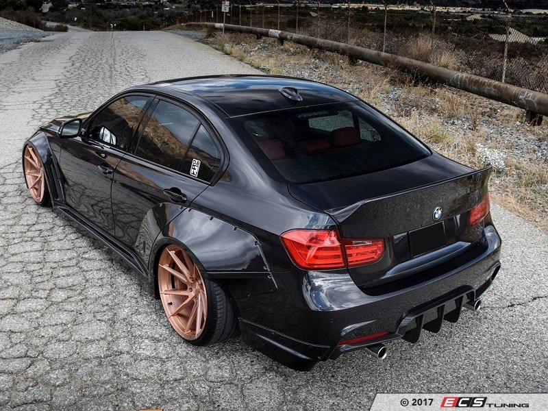 Clinched - BMW-F30wd - F30 Widebody Kit - Without Ducktail