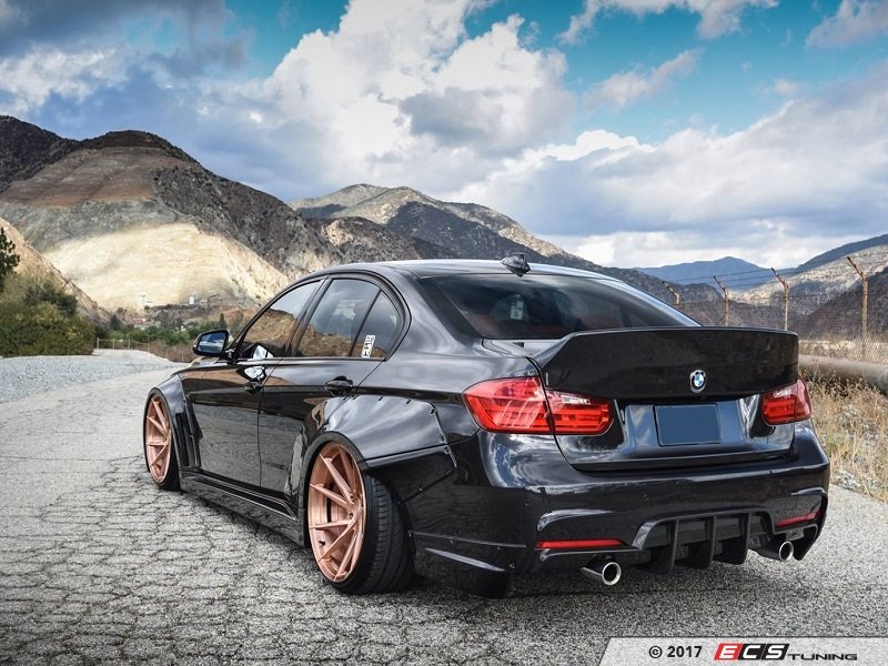 Clinched - BMW-F30 - F30 Widebody Kit - With Ducktail