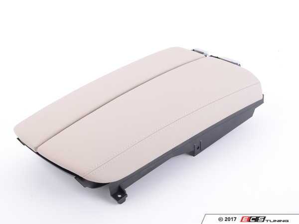 Genuine BMW - 51169171266 - Armrest - Front Center - Oyster (51-16-9 ...