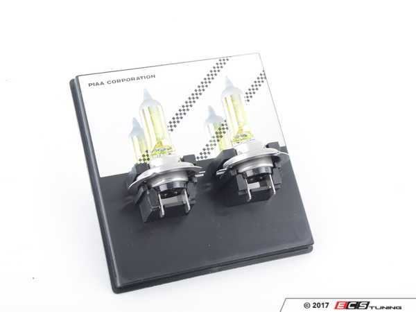 PIAA - 22-13407 - H7 Solar Yellow Bulb - Pair