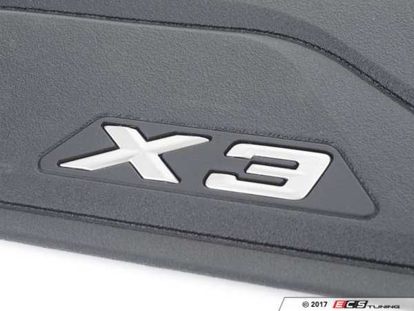 Genuine BMW - 51472450511 - Black All Weather Rubber Floor Mats - Front ...