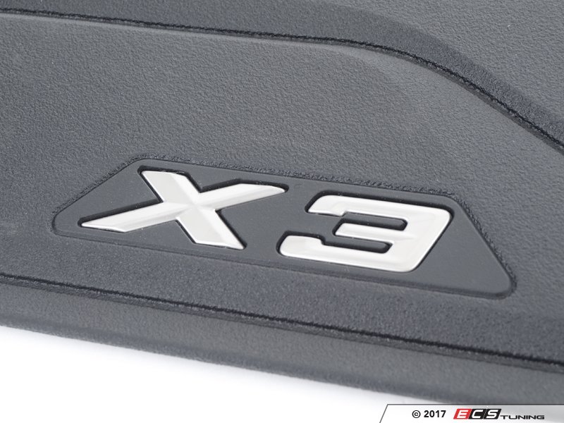 Genuine BMW - 51472450511 - Black All Weather Rubber Floor Mats - Front ...