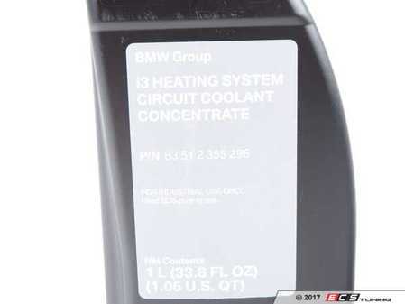 Genuine BMW - 83512355296 - Coolant - 1 liter (83-51-2-355-296)