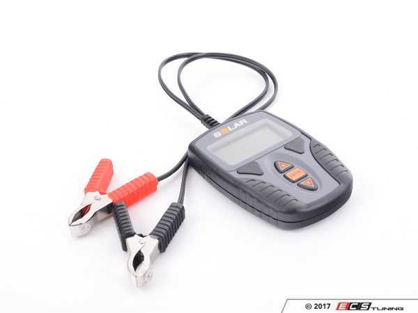 Solar - SOLBA9 - 12v Digital Battery and System Tester