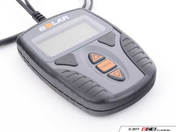 Solar - SOLBA9 - 12v Digital Battery and System Tester