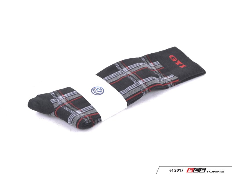 Genuine Volkswagen Audi - DRG009299 - GTI Plaid Socks - One Size Fits ...