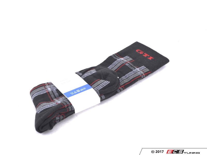 Genuine Volkswagen Audi - DRG009299 - GTI Plaid Socks - One Size Fits ...