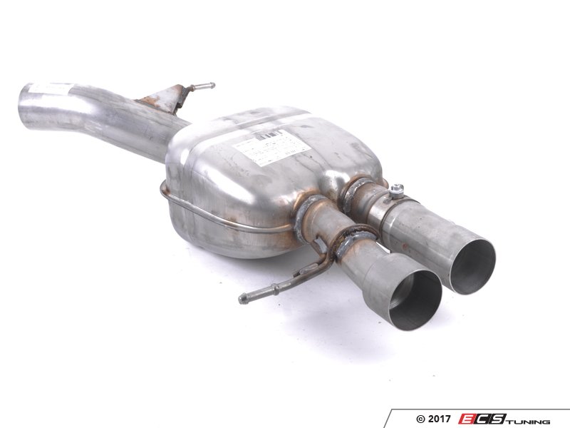 Genuine BMW - 18307848828 - F10 Rear Muffler - Left - With Exhaust Flap ...