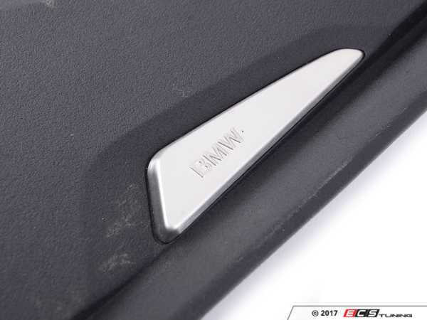 Genuine BMW - 51472458439 - Black All Weather Rubber Floor Mats - Front ...