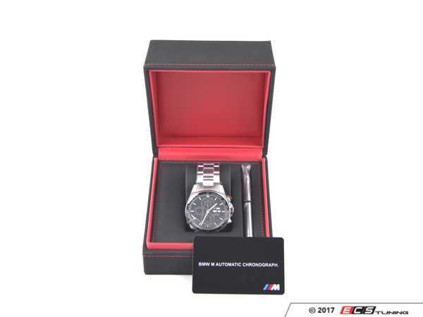 Genuine BMW - 80262406695 - BMW ///M Automatic Chronograph Wristwatch ...
