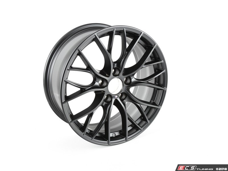 Genuine BMW - 36116865157 - 18" Double Spoke Style 405 Matte Black ...