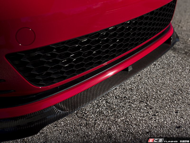 ECS - 024105ecs01KT - ECS Tuning MK7 GTI Carbon Fiber Front Lip Spoiler