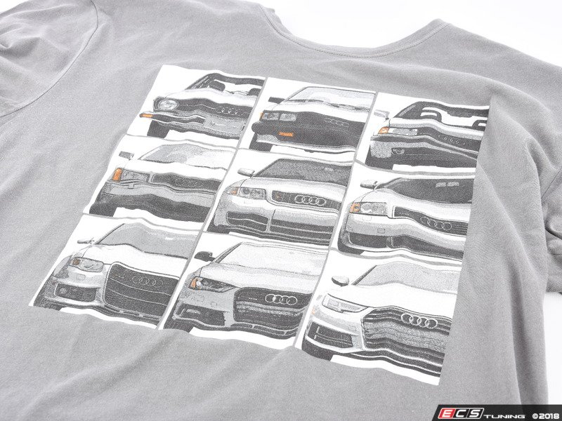 Genuine Volkswagen Audi - ACM3011GRYXL - Audi B Evolution T-Shirt ...
