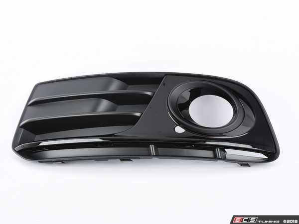 Genuine Volkswagen Audi - 8R0807681MZDE - Fog Light Grille - Satin ...