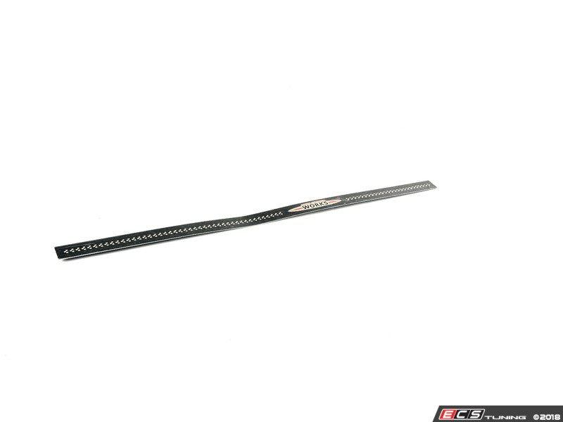 Genuine MINI - 51477406652 - JCW Black Metal Door Entry Strip - Right ...