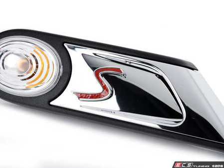 Genuine MINI - 63137268882 - Side Turn Signal & Grille "S" - White ...