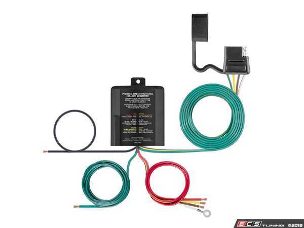 Curt Trailers - 56236 - Multi-Function Taillight Converter