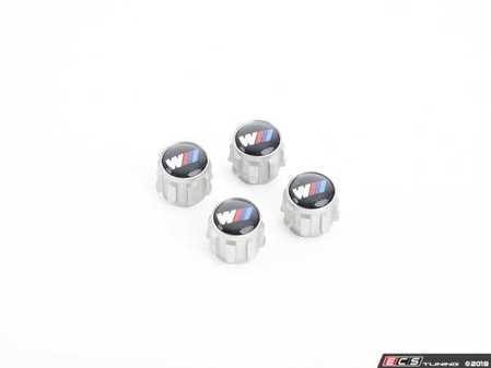 Genuine BMW - 36122447402 - M Valve stem caps (36-12-2-447-402)