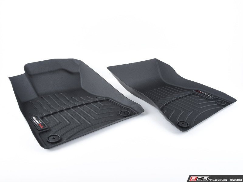 WeatherTech - 449371 - Front FloorLiner DigitalFit - Black