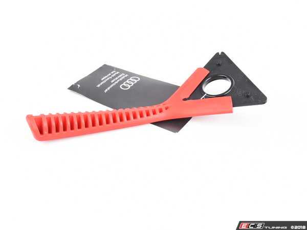 Genuine Volkswagen Audi - 80A096010 - Ice Scraper - Red / Black (80A ...