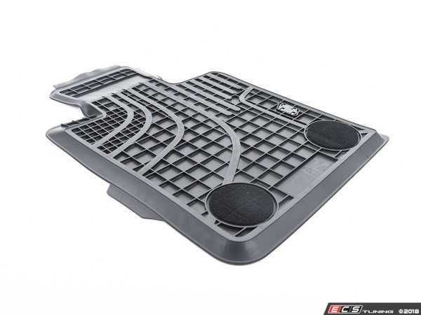 Genuine BMW - 51472446289 - Black All Weather Rubber Floor Mats - Front ...