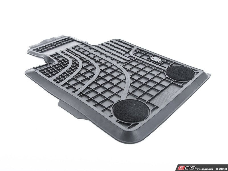 Genuine BMW - 51472446289 - Black All Weather Rubber Floor Mats - Front ...