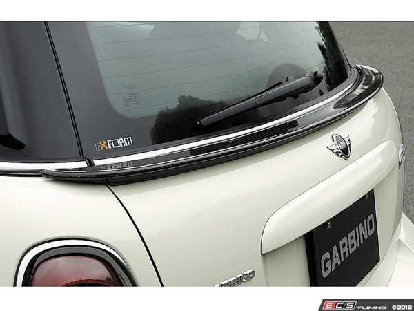 Garbino - GAR-R50-008 - Garbino Rear Hatch Spoiler - Carbon Fiber