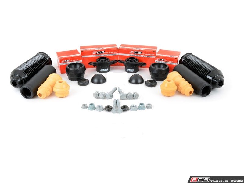 Assembled By ECS - 016554ECS0103KT1 - Heavy Duty Cup Kit/Coilover ...