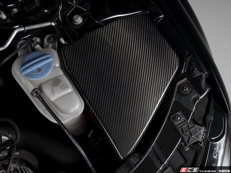 ECS - 022738ecs02KT - Audi B8/B8.5 A4 Carbon Fiber Left Side Engine Bay ...