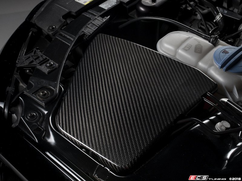 ECS - 022738ecs02KT - Audi B8/B8.5 A4 Carbon Fiber Left Side Engine Bay ...