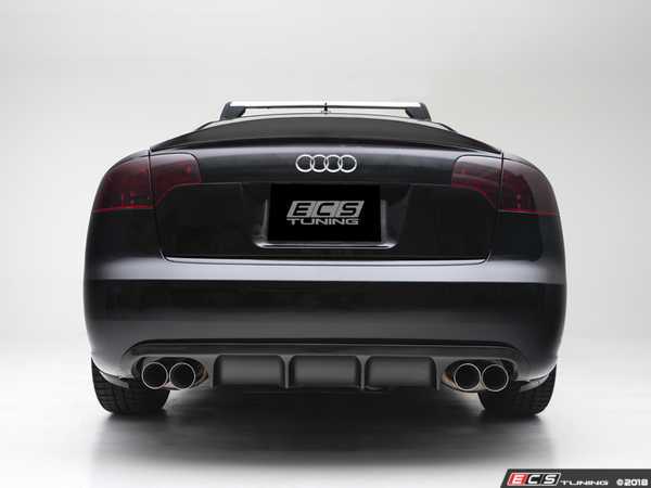 ECS - 004071ECS01 - Carbon Fiber Rear Diffuser - Audi B7 A4/S4
