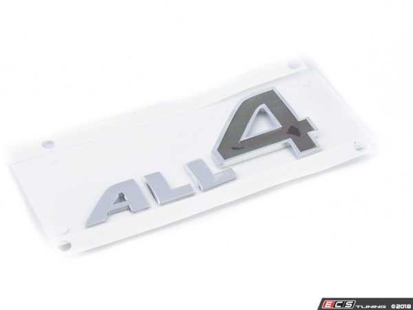 Genuine MINI - 51147429967 - Model Lettering Emblem All 4 - Priced Each ...
