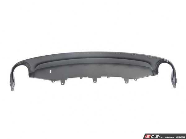Genuine Volkswagen Audi - 4G0807521A9B9 - Rear Valance - Satin Black ...