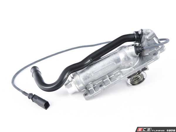 Genuine Volkswagen Audi - 07D121111AP - Thermostat Housing - With ...
