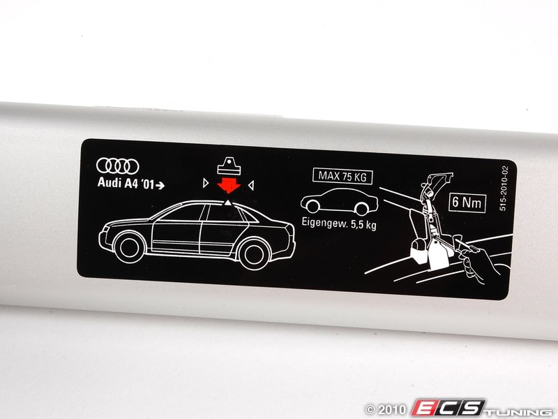 Audi Zubehor - 8E0071126A - Roof Rack Base Bars - (NO LONGER AVAILABLE)
