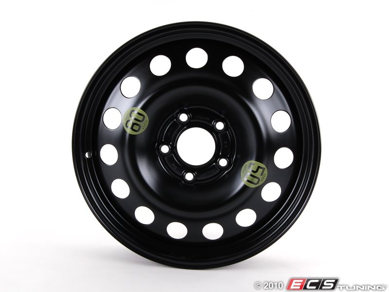 Genuine BMW - 36116758778 - Black Steel Emergency Wheel (36-11-6-758-778)