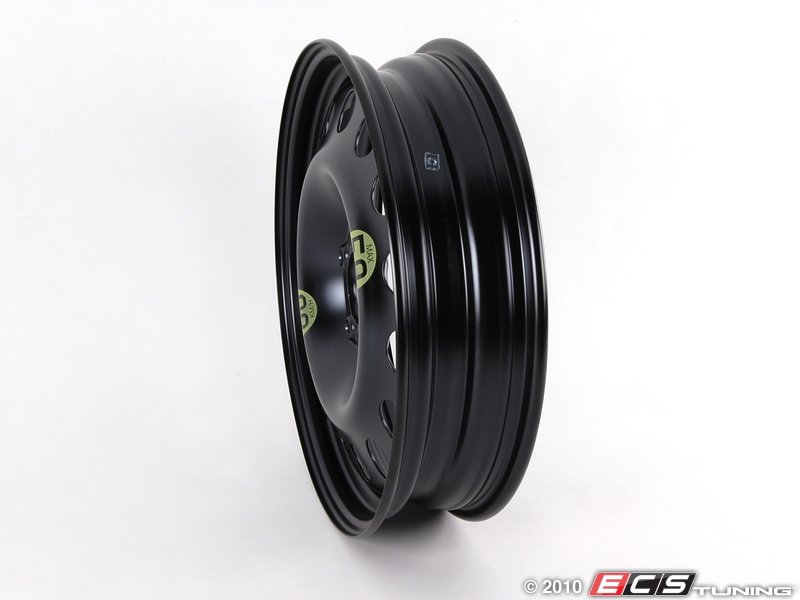 Genuine BMW - 36116758778 - Black Steel Emergency Wheel (36-11-6-758-778)